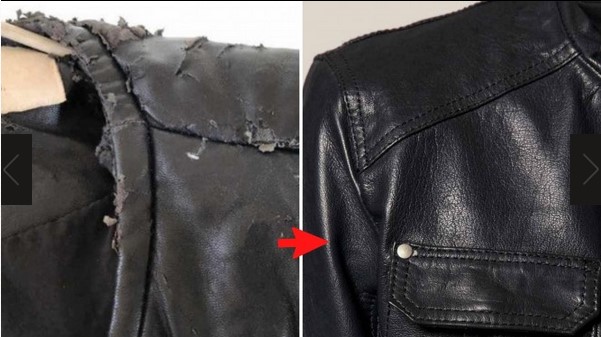 Truco facilísimo para reparar piel falsa , sintética o polipiel ...