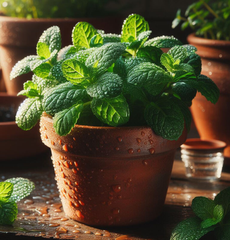 Consejo para plantar menta en una maceta y esparce su aroma por toda la ...