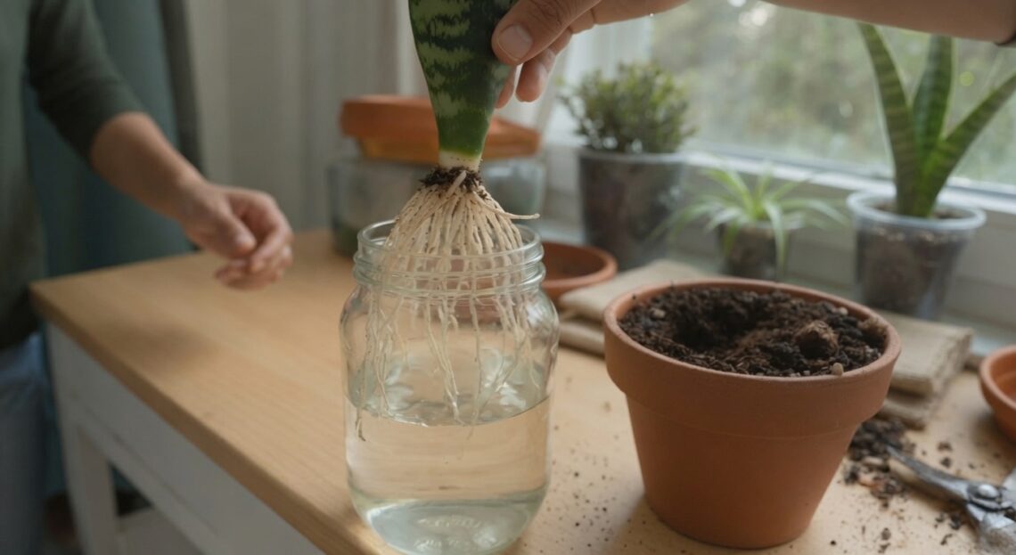 cómo propagar sansevieria en agua - Conecta Salud